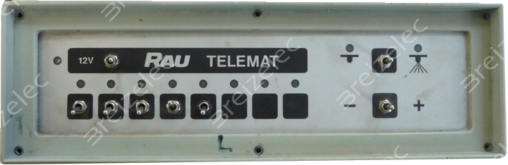 TELEMAT MONITOR - RAU, VICON, KVERNELAND SPRAYER SERIES - MAPUFF00132 - Breizelec