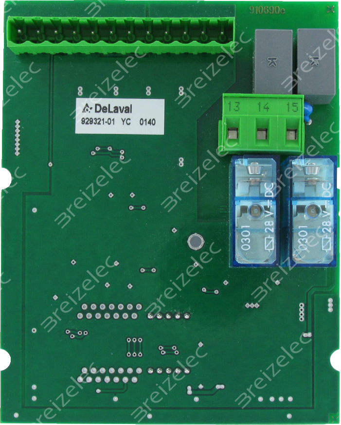C50 PROGRAM CONTROLLER BOARD - DELAVAL SERIES - ELDEFF00030 - Breizelec