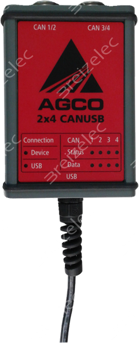 CAN BOX (4 XCAN) - MASSEY FERGUSON SERIES - MAMFFF00012 - Breizelec