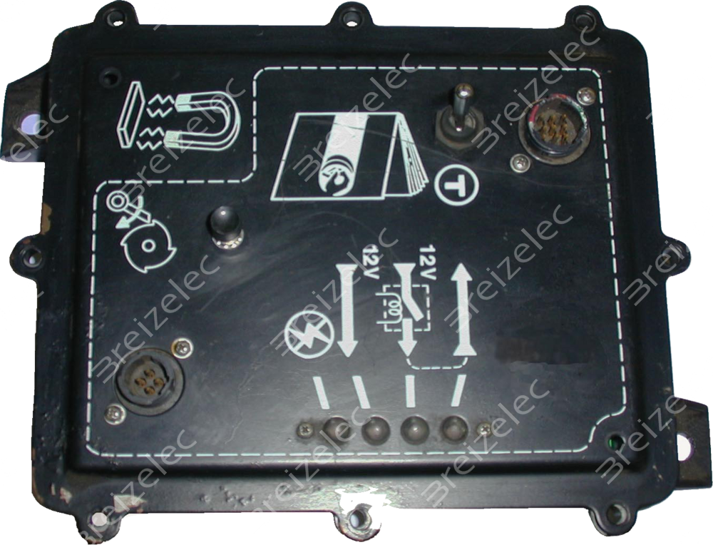 A8 METAL DETECTOR BOX - 6000, 6050 FORAGE HARVESTER SERIES ...