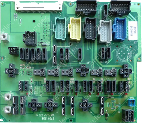FUSES & RELAYS BOARD - BB90x0A, LBX SERIES - MANHFF00326 - Breizelec
