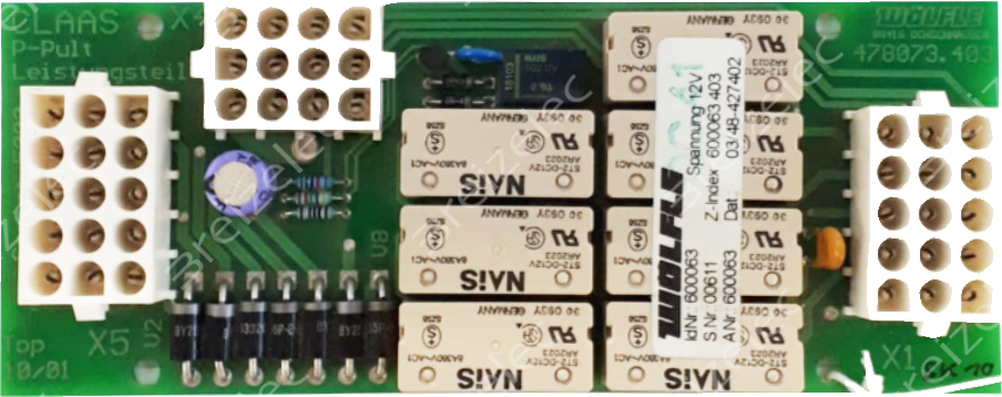 HYDRAULIC CONTROL BOARD - QUANTUM SERIES - MACLFF00168 - Breizelec