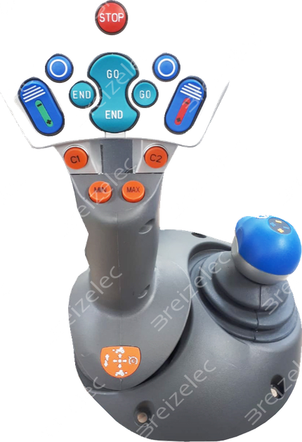 COMPLETE CROSS CONTROL LEVER AND PROFI DRIVING LEVER CYBER STICK ...